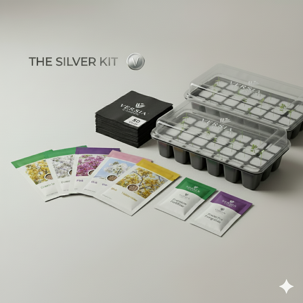Silver Hibiscus Planting Kit | Hibiscus Seeds – Versia